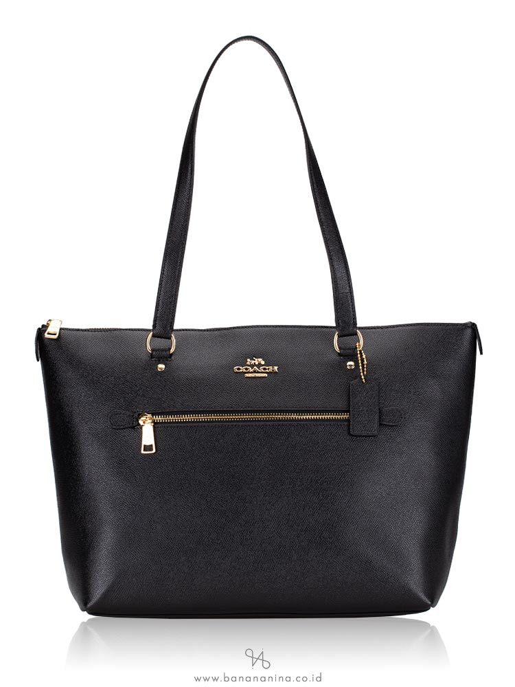 Coach 79608 Crossgrain Leather Gallery Tote Black