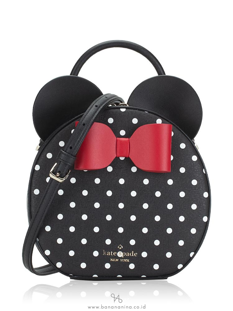 Kate Spade X Minnie Mouse Round Crossbody Black Multi