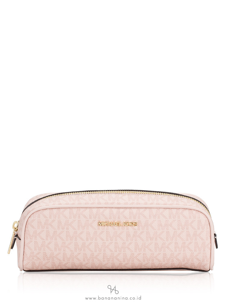 Michael Kors Signature Giftables Medium Pencil Case Dark Powder Blush