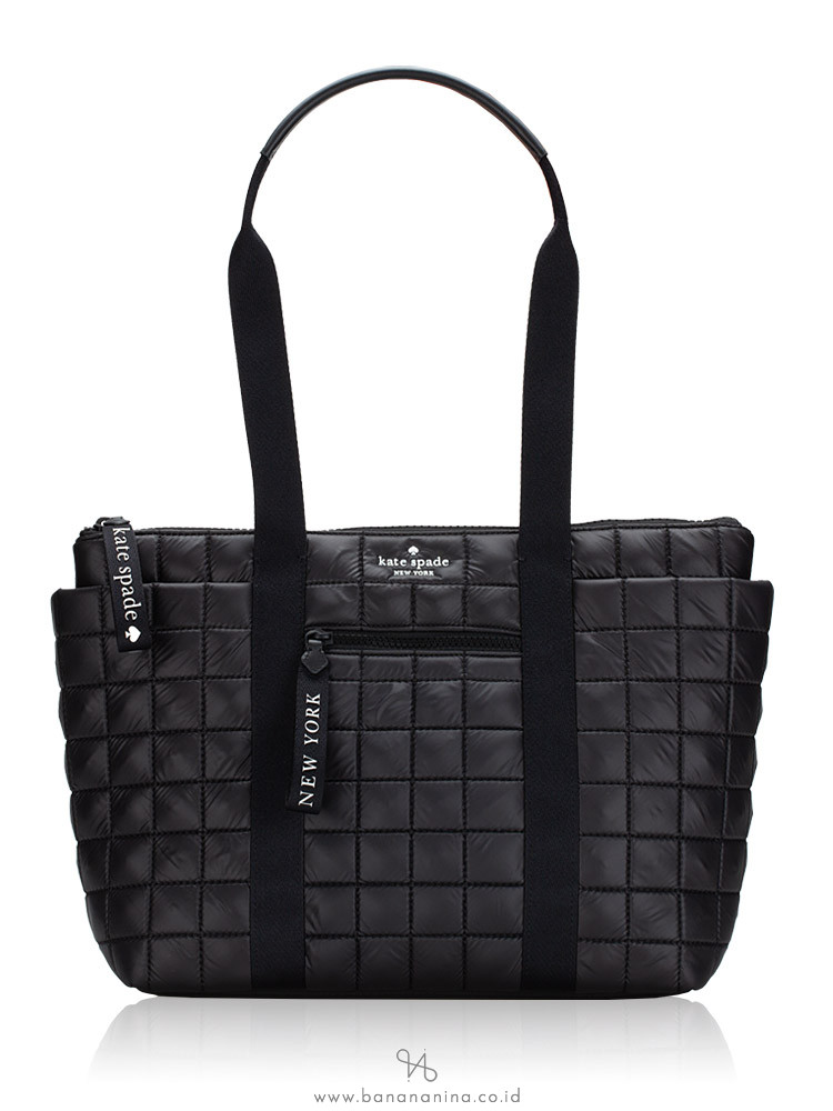 Kate Spade Camden Quilted Small Tote Black
