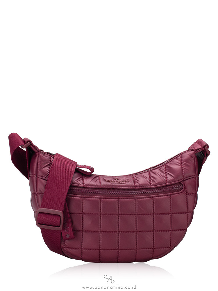 Kate Spade Camden Quilted Sling Bag Blackberry