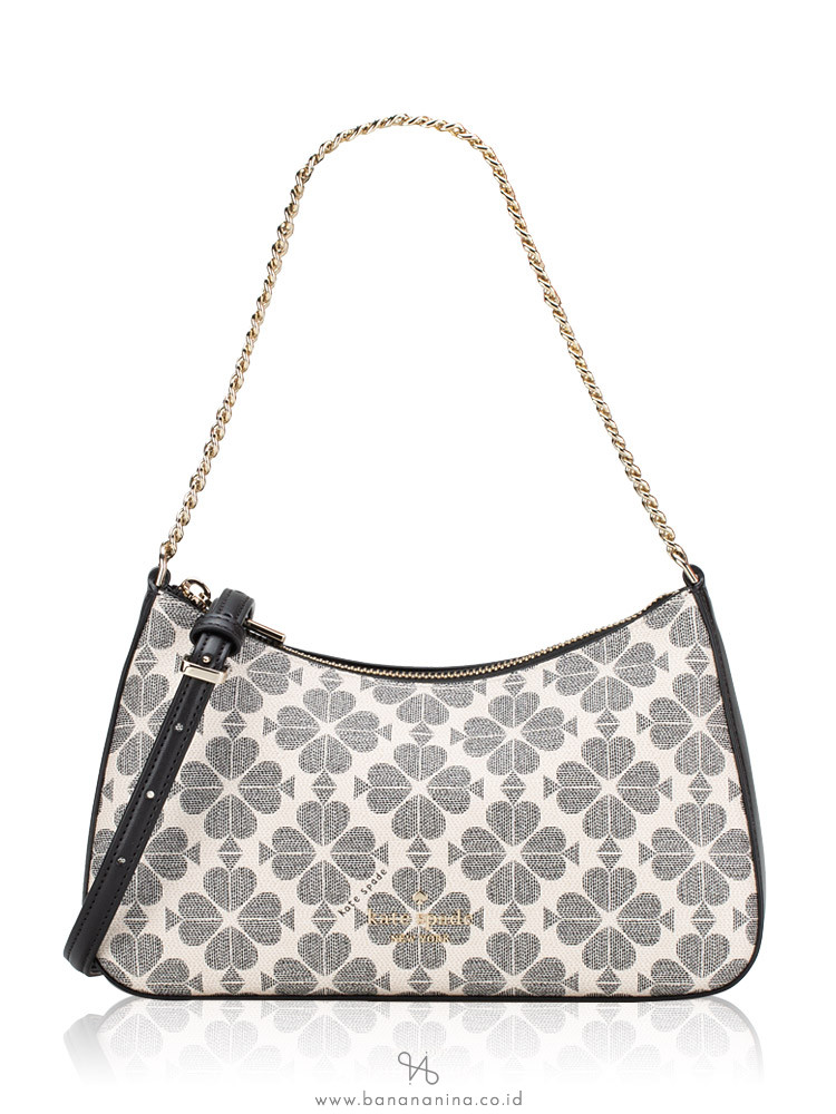 Kate Spade Signature Spade Flower Medium Convertible Crossbody Black Multi